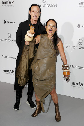 Rick Owens Michele Lamy Editorial Stock Photo - Stock Image | Shutterstock