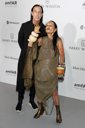 Rick Owens Michele Lamy Editorial Stock Photo - Stock Image | Shutterstock