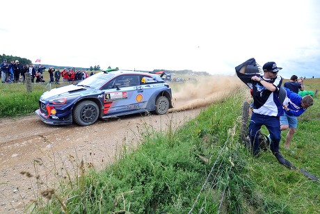 Hayden Paddon Nzl Sebastian Marshall Gbr Editorial Stock Photo - Stock Image | Shutterstock