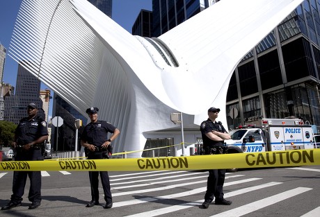 Members Port Authority Police Block Entrance Editorial Stock Photo ...