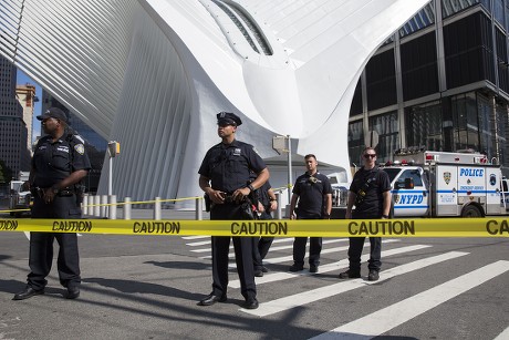 Members Port Authority Police Block Entrance Editorial Stock Photo ...