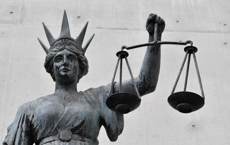 Statue Ancient Greek Goddess Justice Themis Editorial Stock Photo ...