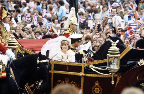 Wedding of Prince Charles and Lady Diana Spencer, London, Britain - 29 ...