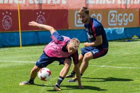 Ajax Amsterdam football team pre season training camp, Lindenstadion ...