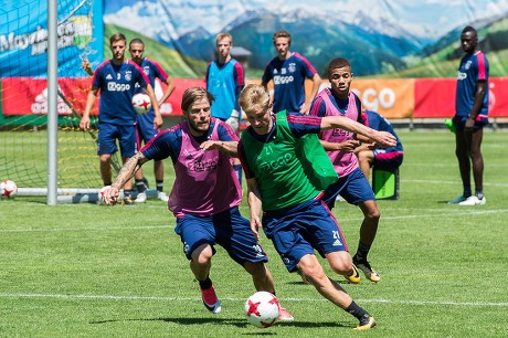 Ajax Amsterdam football team pre season training camp, Lindenstadion ...