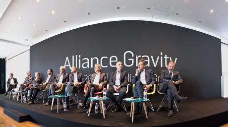 __COUNT__ Alliance Gravity panel, Paris, France - 04 Jul 2017 Stock Pictures, Editorial Images ...