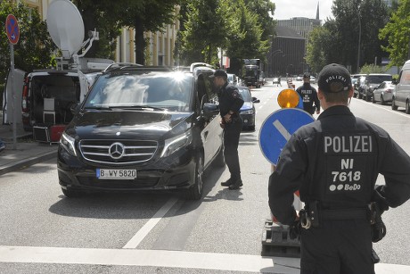 Police Activities Near Hamburg Fair Editorial Stock Photo - Stock Image ...
