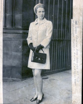 Princess Anne Now Princess Royal 1969 Editorial Stock Photo - Stock ...