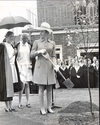 Princess Anne Now Princess Royal 1970 Editorial Stock Photo - Stock ...