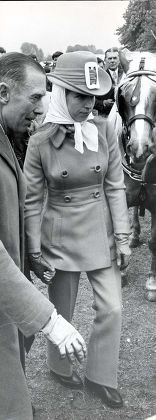 Princess Anne Now Princess Royal 1970 Editorial Stock Photo - Stock ...