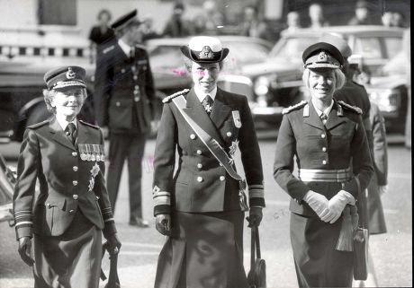 Princess Anne Now Princess Royal Uniforms Editorial Stock Photo - Stock ...