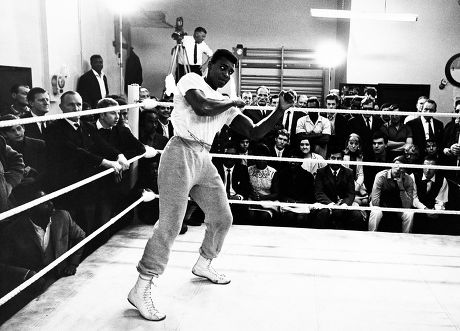 Muhammad Ali Formerly Cassius Clay Training Editorial Stock Photo ...