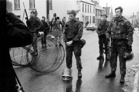 Northern Ireland Civil Disturbances Unrest Aftermath Editorial Stock ...