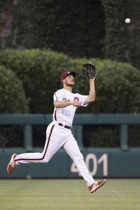 Philadelphia Phillies Left Fielder Cameron Perkins Editorial Stock ...
