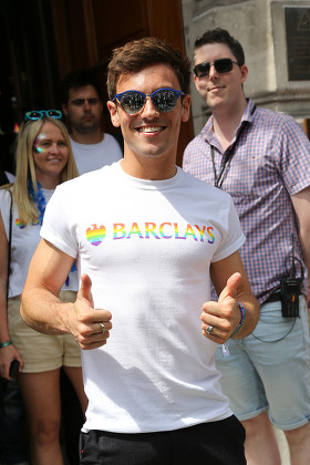 Tom Daley Attends Annual Pride London Editorial Stock Photo - Stock ...