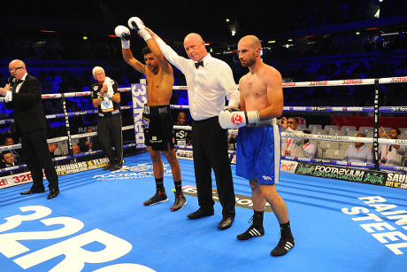 Sanjeev Sahota Defeats Luka Leskovic During Editorial Stock Photo ...