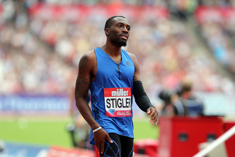Michael Stigler Usa Competes 400 Metres Editorial Stock Photo - Stock ...