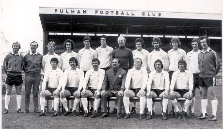 Fulham Football Club Team Photograph Back Editorial Stock Photo - Stock ...