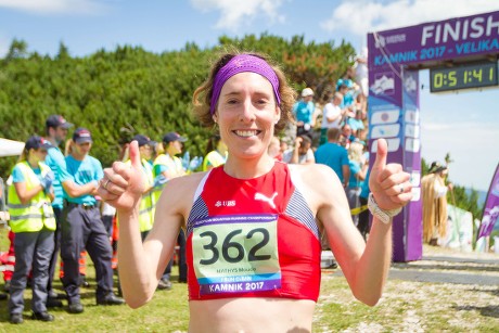 Maude Mathys Switzerland Winner European Mountain Editorial Stock Photo ...