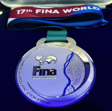 Silver Medal 2017 Fina Swimming World Editorial Stock Photo - Stock ...