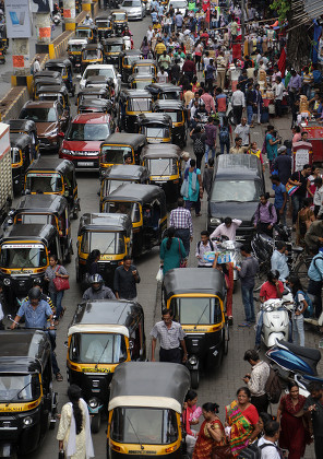 General View City Street Congested Traffic Editorial Stock Photo ...