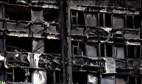 Grenfell Tower Flats Fire West London Editorial Stock Photo - Stock ...