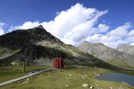 View Socalled Julier Tower R Torre Editorial Stock Photo - Stock Image ...