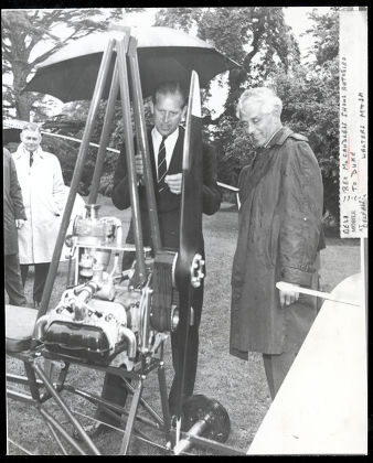 Prince Philip Watches Rex Mccandless Demonstrate Editorial Stock Photo ...