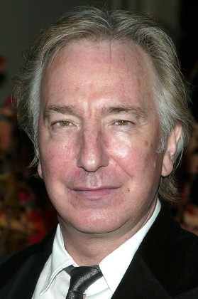 Alan Rickman Attending Acting Masquerade Ball Editorial Stock Photo ...