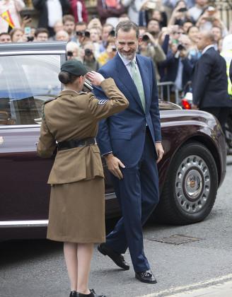 King Felipe Vi Visits Weston Library Editorial Stock Photo - Stock ...
