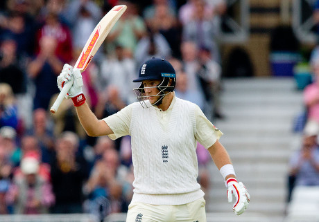 Englands Joe Root Captain Celebrates His Editorial Stock Photo - Stock ...