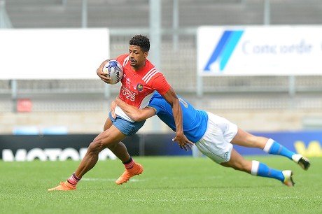 Josias Daoudou France Tackled By Luca Editorial Stock Photo - Stock ...