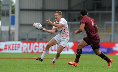 Thomas Ffitch England Looks Offload During Editorial Stock Photo ...