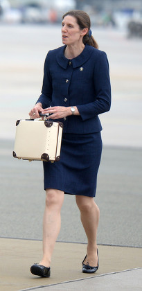 Maria Teresa Turrion Borrallo Arrives Warsaw Editorial Stock Photo ...