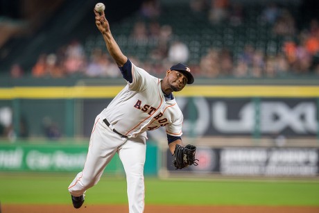 Houston Astros Relief Pitcher Michael Feliz Editorial Stock Photo ...