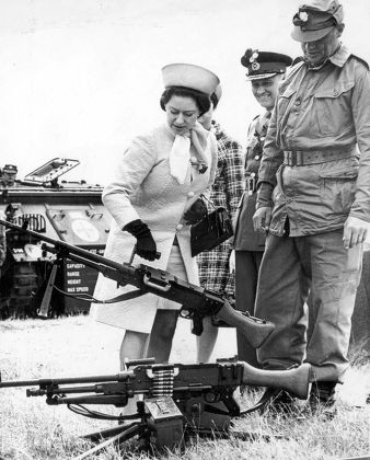 Princess Margaret August 1968 Machine Gun Editorial Stock Photo - Stock ...