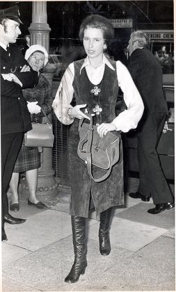 Princess Anne Now Princess Royal 1972 Editorial Stock Photo - Stock ...