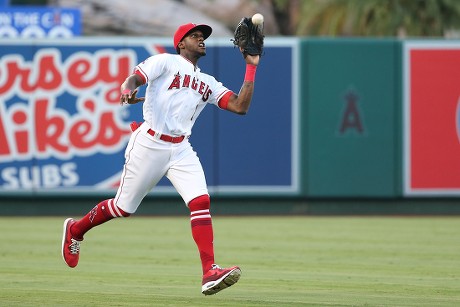 MLB Nationals vs Angels, Anaheim, USA - 18 Jul 2017 Stock Pictures ...