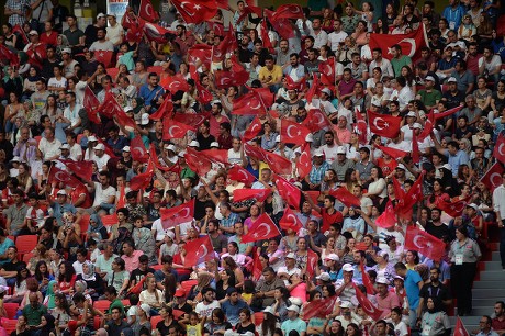 Turkish Spectators During Opening Ceremony Editorial Stock Photo ...