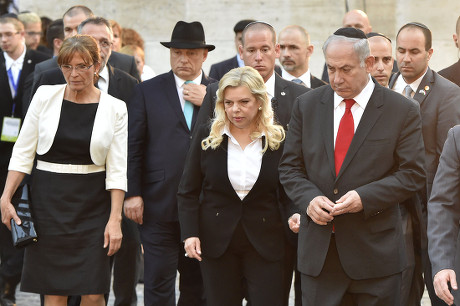 Benjamin Netanyahu Sarah Netanyahu Viktor Orban Editorial Stock Photo ...