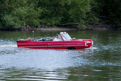 Amphicar, 1960s British classic car boat - 14 Jul 2010 Stock Pictures ...