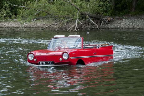 Amphicar, 1960s British classic car boat - 14 Jul 2010 Stock Pictures ...