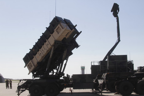 Us Surfacetoair Missile System Patriot Launcher Editorial Stock Photo ...