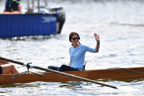 Catherine Duchess Cambridge Takes Part Rowing Editorial Stock Photo ...