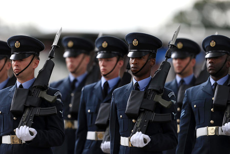 Members Royal Air Force Regiment Parade Editorial Stock Photo - Stock ...