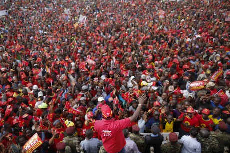 Kenya's ruling Jubilee party campaign, Nairobi - 21 Jul 2017 Stock ...