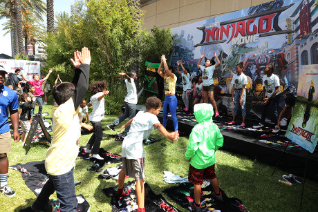 'The LEGO Ninjago Movie' "ninjoga" at 2017 Comic-Con, San Diego, CA ...