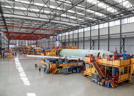 General View Type A320 Assembly Line Editorial Stock Photo - Stock ...