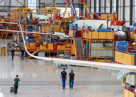 General View Type A320 Assembly Line Editorial Stock Photo - Stock ...