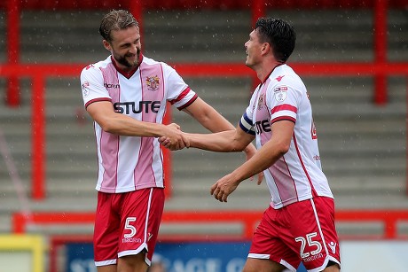 Mark Mckee Stevenage Action During Stevenage Editorial Stock Photo ...